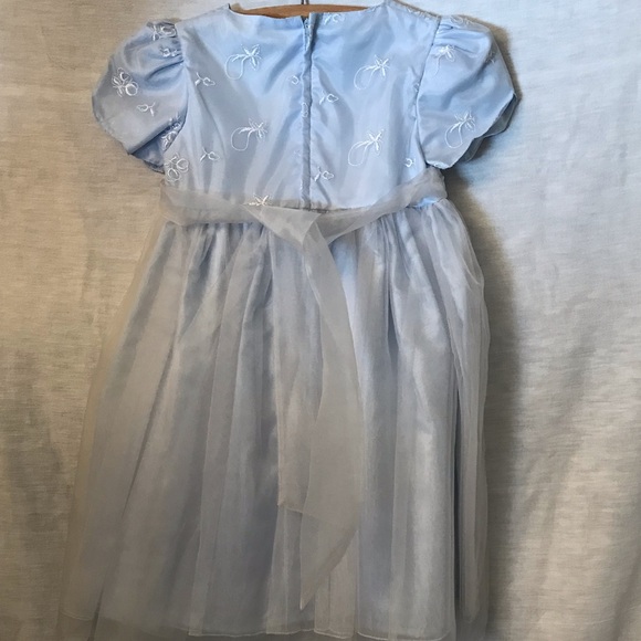 Dresses | Girls Light Blue Dress Excellent Condition | Poshmark